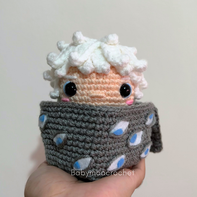 Ravelry: Blue Eyed Sorcerer (Gojo Satoru Jujutsu Kaisen) pattern by ...