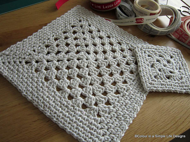 Ravelry: Simple Place Mat pattern by P.S. I crochet