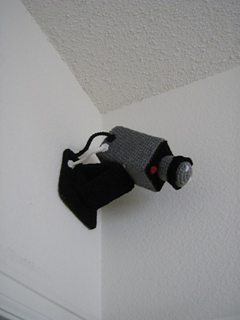 Ravelry: Security Camera pattern by Deborah Bagley