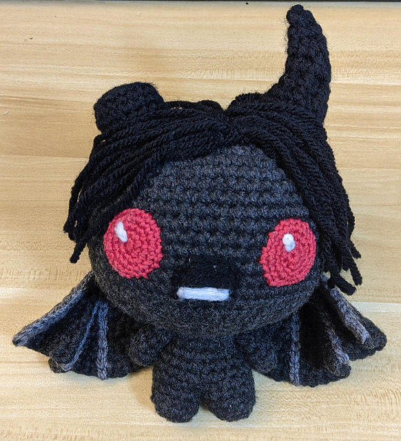 Ravelry: Binding of Isaac: Azazel pattern by balancebread