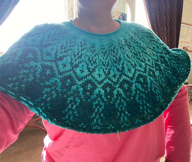 Ravelry: banekl's Peacock Goldwing Sweater