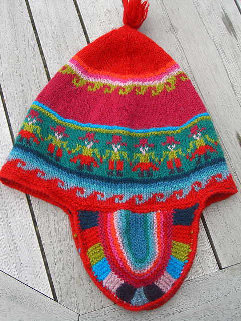 Ravelry: Inca Child Cap pattern by Marianne Isager