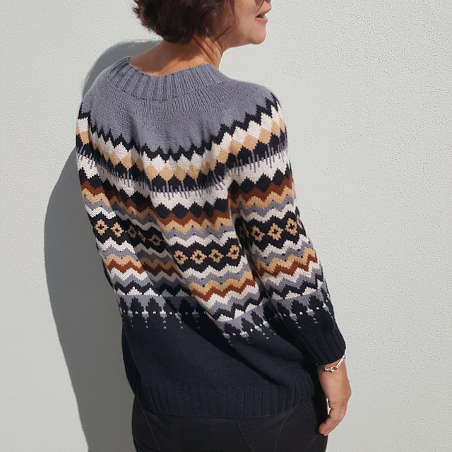 Ravelry: barkingknitter's Elk Meadow pullover