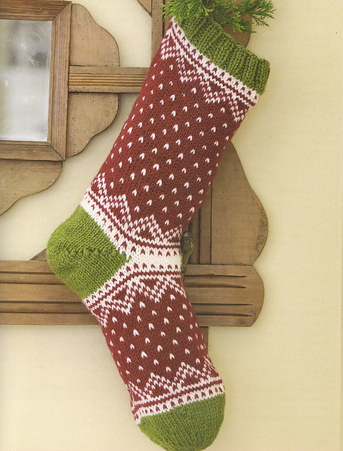 Ravelry: Nordic Stocking pattern by Cindy Guggemos
