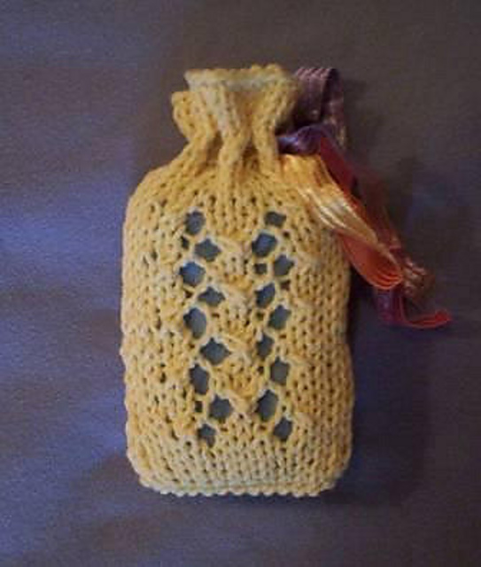 Ravelry: Soap Sack Sachet pattern by Cindy Guggemos