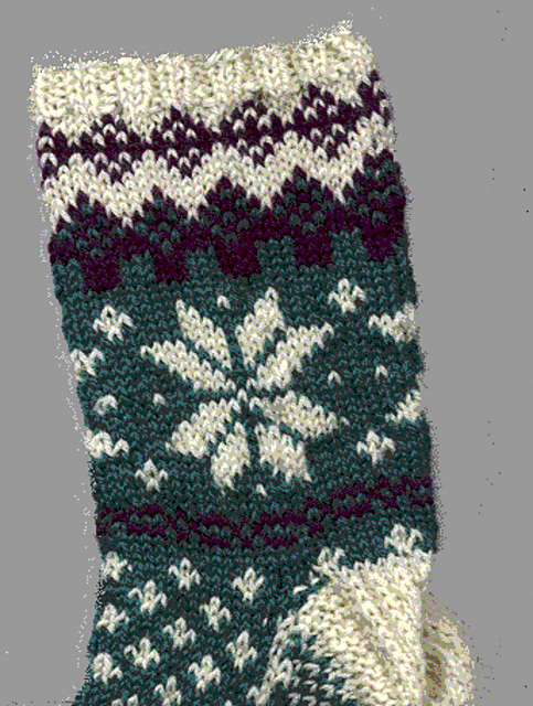 Ravelry: Barb's Norwegian Sock pattern by Barb Burri