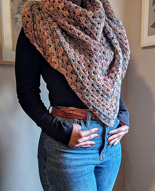 Ravelry: Granny Shawl pattern by Tiffany Griffin