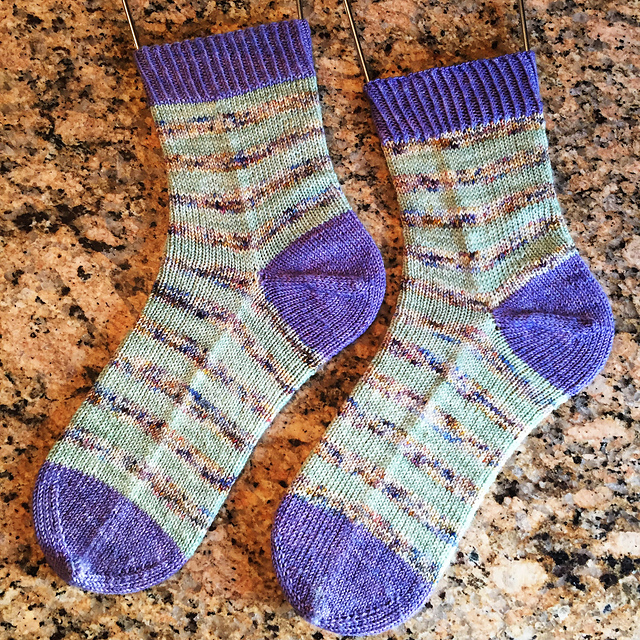 Ravelry: French Vanilla Socks pattern by B Devan Steiner