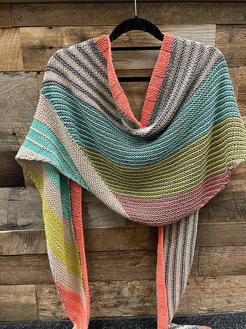 Ravelry: Favorite Summer Shawl pattern by Michelle at beWoolen
