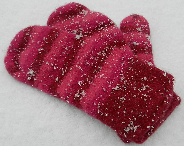 Ravelry: Fuzzy Felted Mittens pattern by Molly Kent