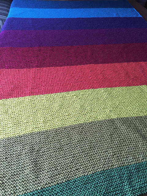 Ravelry: beansmom's Super Easy Lap Blanket