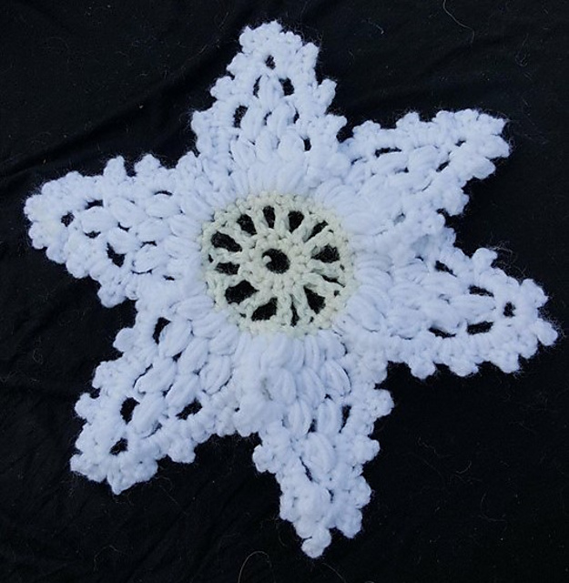 Ravelry: One Big Hot Mess Snowflake pattern by Marsha Rader