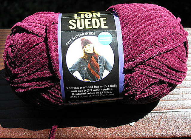 Ravelry: Lion Brand Lion Suede Solids