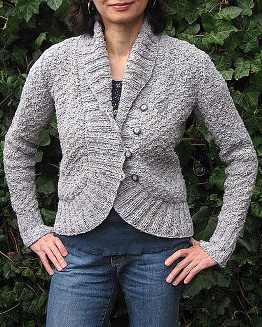 Ravelry: #17 Shawl Collar Jacket pattern by Shirley Paden
