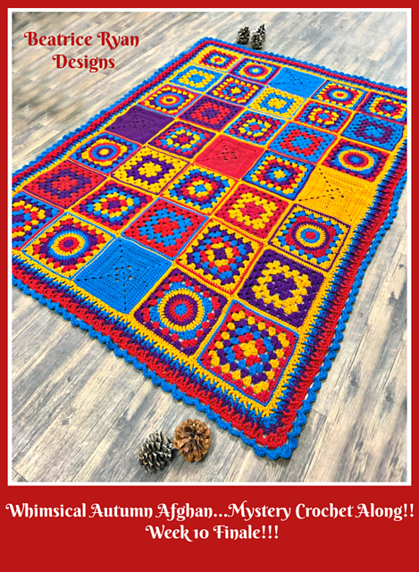 Ravelry: Whimsical Autumn Afghan CAL pattern by Elena Hunt
