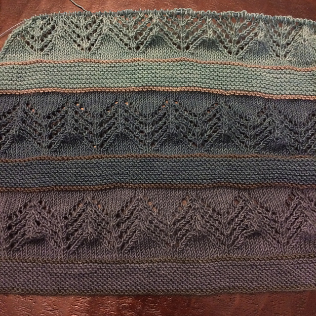 Ravelry: beccab888's Inara Wrap in Plucky