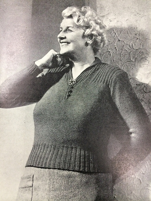 Ravelry: Twin set for the older woman pattern by Jane Koster & Margaret ...