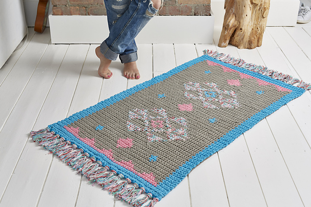 Ravelry: Awesome Rug pattern by Sara Huntington
