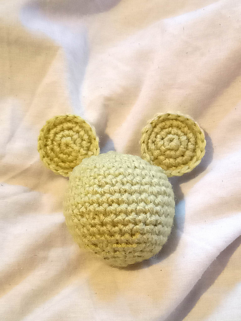 Ravelry: Mouse head pattern by Rebecca Matthews