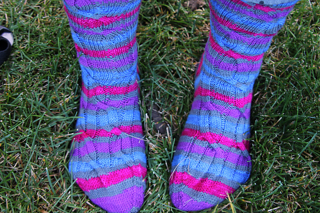 Ravelry: Telluride Socks pattern by Becky Kelly / Covet Knits