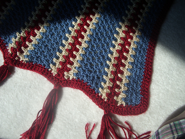 Ravelry: Striped Afghan pattern by Leisure Arts