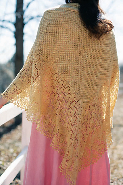 Ravelry: Anne Elliot's Fichu pattern by Bethany Hick