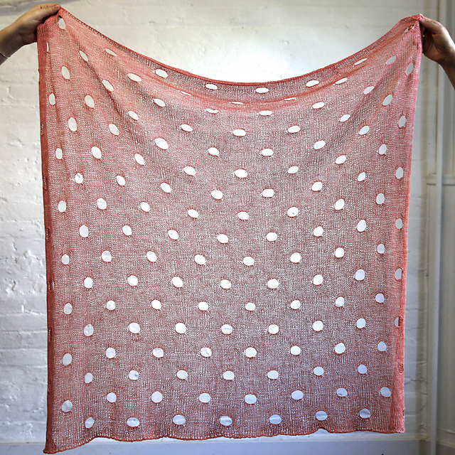 Ravelry: beehivewoolshop's Holey Square Shawl