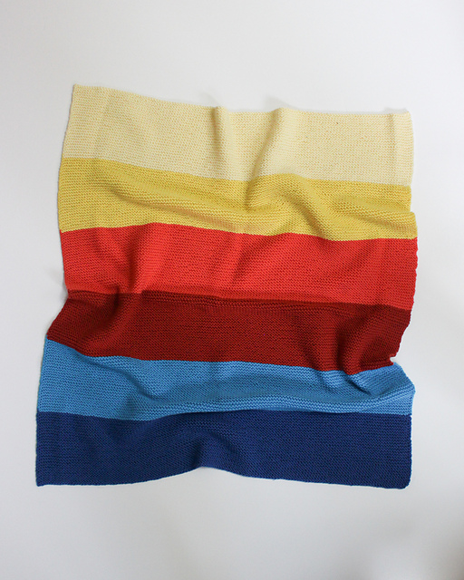 Ravelry: Happy Baby Blanket pattern by Beehive Wool Shop