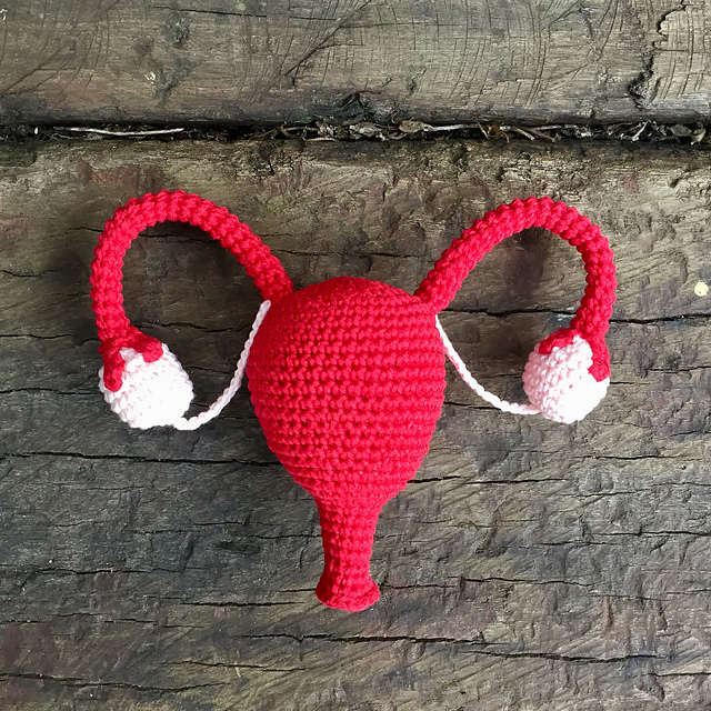 Ravelry: Anatomical Uterus pattern by Isabela Bessa