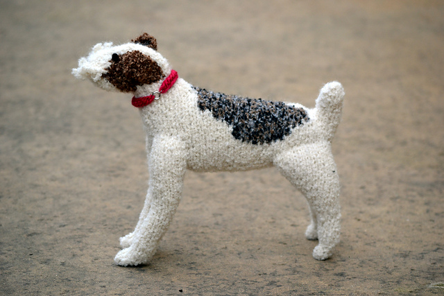 Ravelry: Wire-Haired Fox Terrier pattern by Sally Muir and Joanna Osborne