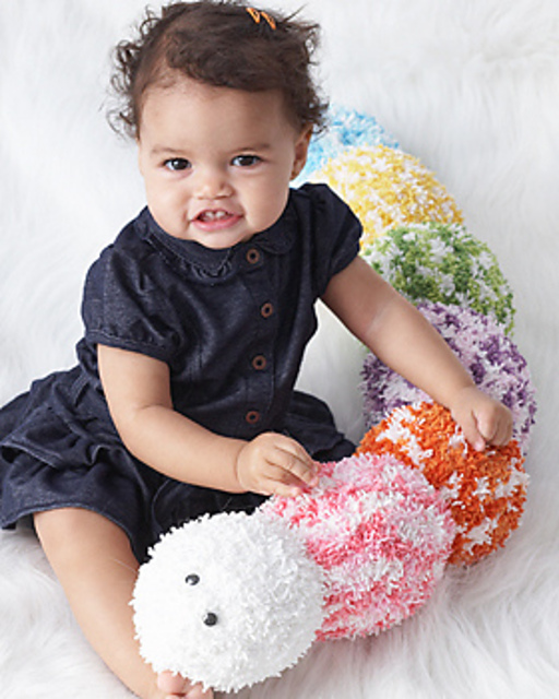 Ravelry: Tizzy Caterpillar Toy pattern by Bernat Design Studio