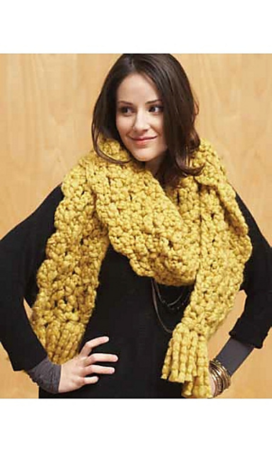 Ravelry: Big Scarf pattern by Patons