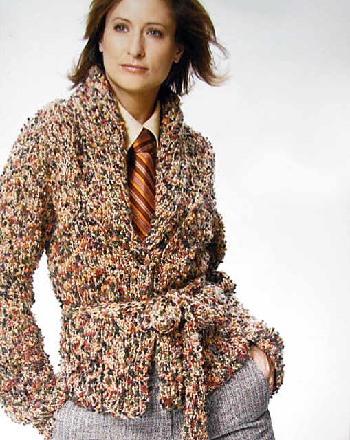 Ravelry: Tweed Jacket pattern by Bernat Design Studio