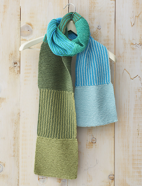 Ravelry: Shifting Colors Scarf pattern by Lily / Sugar'n Cream