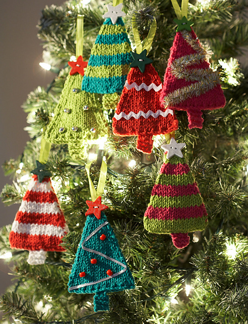 Ravelry: Tiny Trees pattern by Lily / Sugar'n Cream