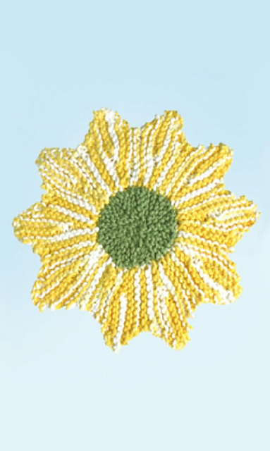 Ravelry: Daisy Dishcloth pattern by Lily / Sugar'n Cream