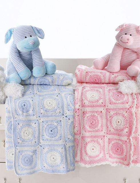 Ravelry: Dream Time Motif Blanket pattern by Bernat Design Studio