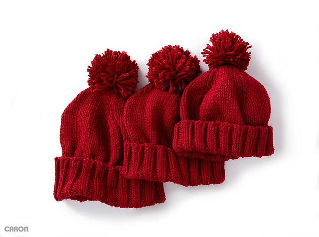 Ravelry: Basic Family Hat pattern by Yarnspirations Design Studio