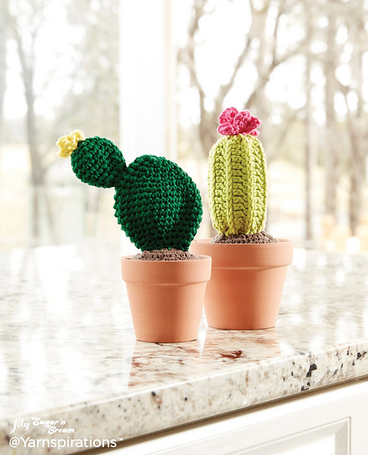 Ravelry: Cacti pattern by Yarnspirations Design Studio