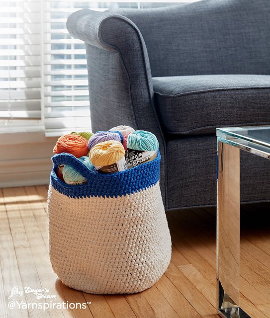 Ravelry: Handy Basket pattern by Yarnspirations Design Studio