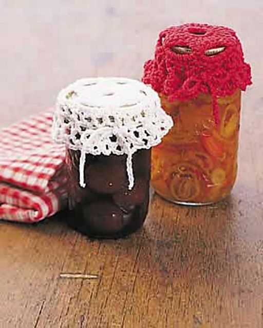 Ravelry: Jam Jar Cover pattern by Lily / Sugar'n Cream