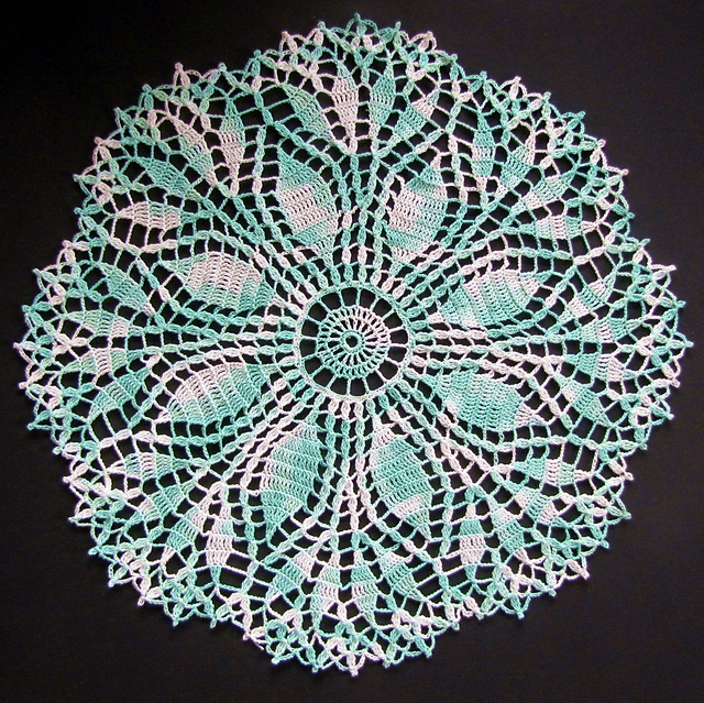 Ravelry: Fern Leaf Doily pattern by American Thread Company