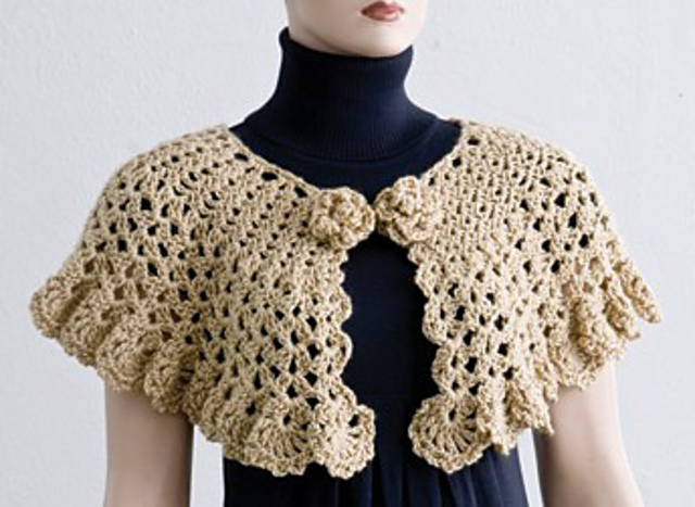 Ravelry: Easy Stitch Cape and Capelet pattern by Elizabeth Ann White