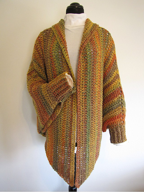 Ravelry: Quick & Easy Cuffed Cape pattern by Elizabeth Ann White