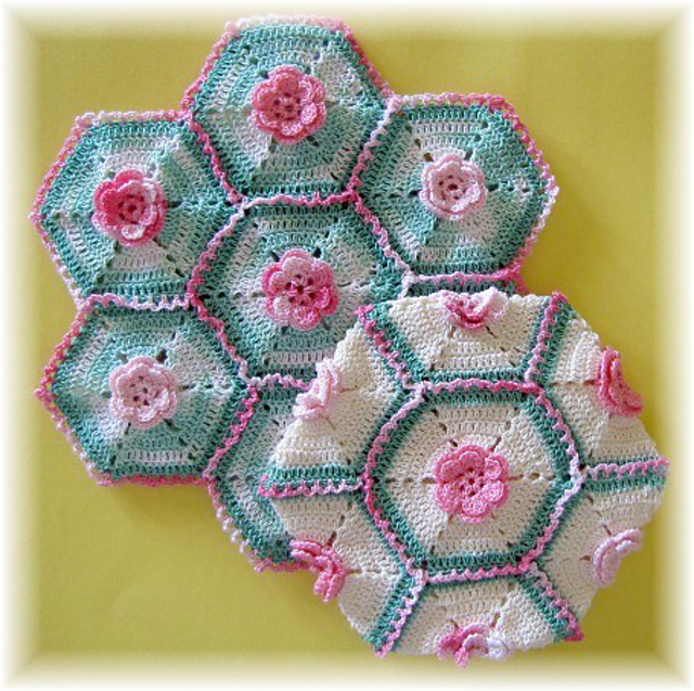 Ravelry: Grandma's Flower Garden pattern by Elizabeth Ann White