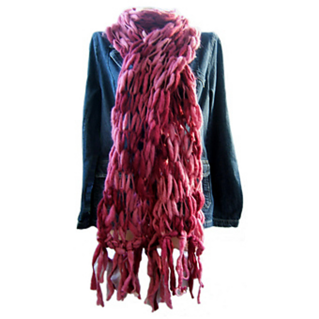 Ravelry: Super Bionic Knit Dreadlocks Scarf pattern by Lorraine Hearn
