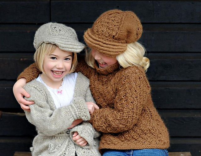 Ravelry: Eco Knit Baker Boy Caps pattern by Lorraine Hearn