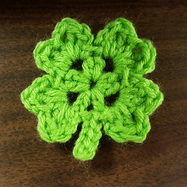 Ravelry: Lucky Four Leaf Clover pattern by Amanda B