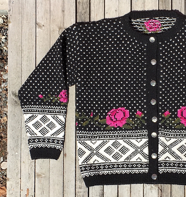 Ravelry: Norwegian rose pattern by Bente Presterud