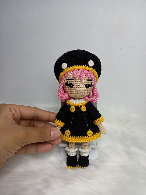Ravelry: Telepathy Anya Amigurumi pattern by Bernadette Pidot